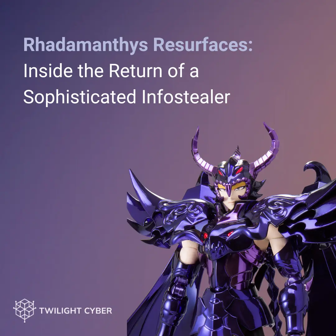 Rhadamanthys Infostealer Analysis - Twilight Cyber